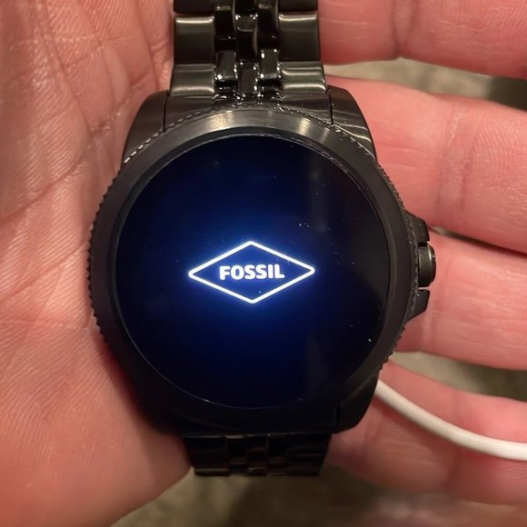 Fossil | Accessories | Mens Fossil 5e Smart Watch Black | Poshmark
